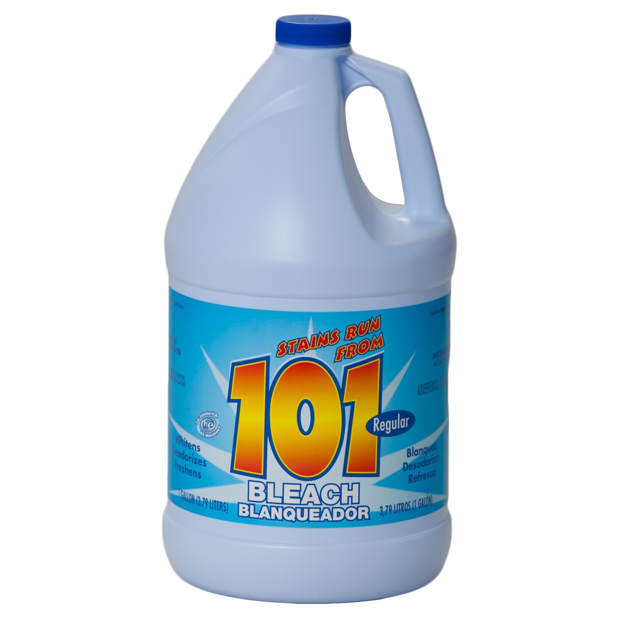 Full Austin 101 Reg Laundry Bleach - 1 Gal 2%, 6 Per Case By Kik Custom