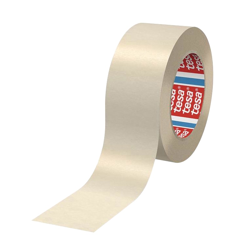 Cream Crepe Paper Backing Masking Tape - 60 Yard x 1" x 5.2 mil, 36 per ...