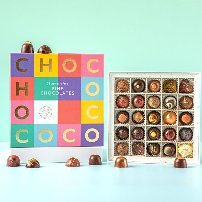 25 Fine Chocolates Collectiont Large Box, 40 Per Case By Chococo