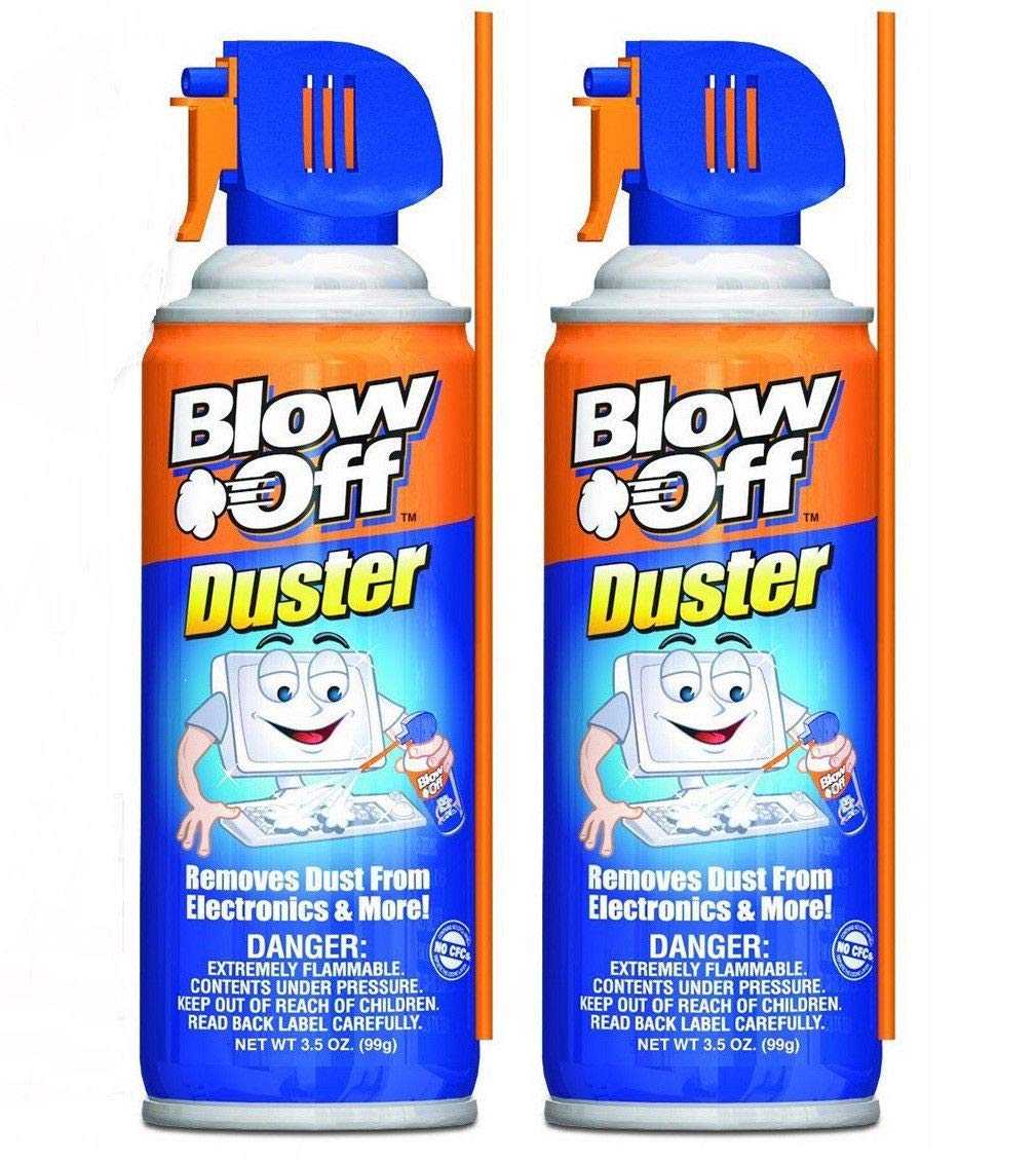 Blow Off, Duster, Electronic Dusting Spry 3.5 0z, 2/CS