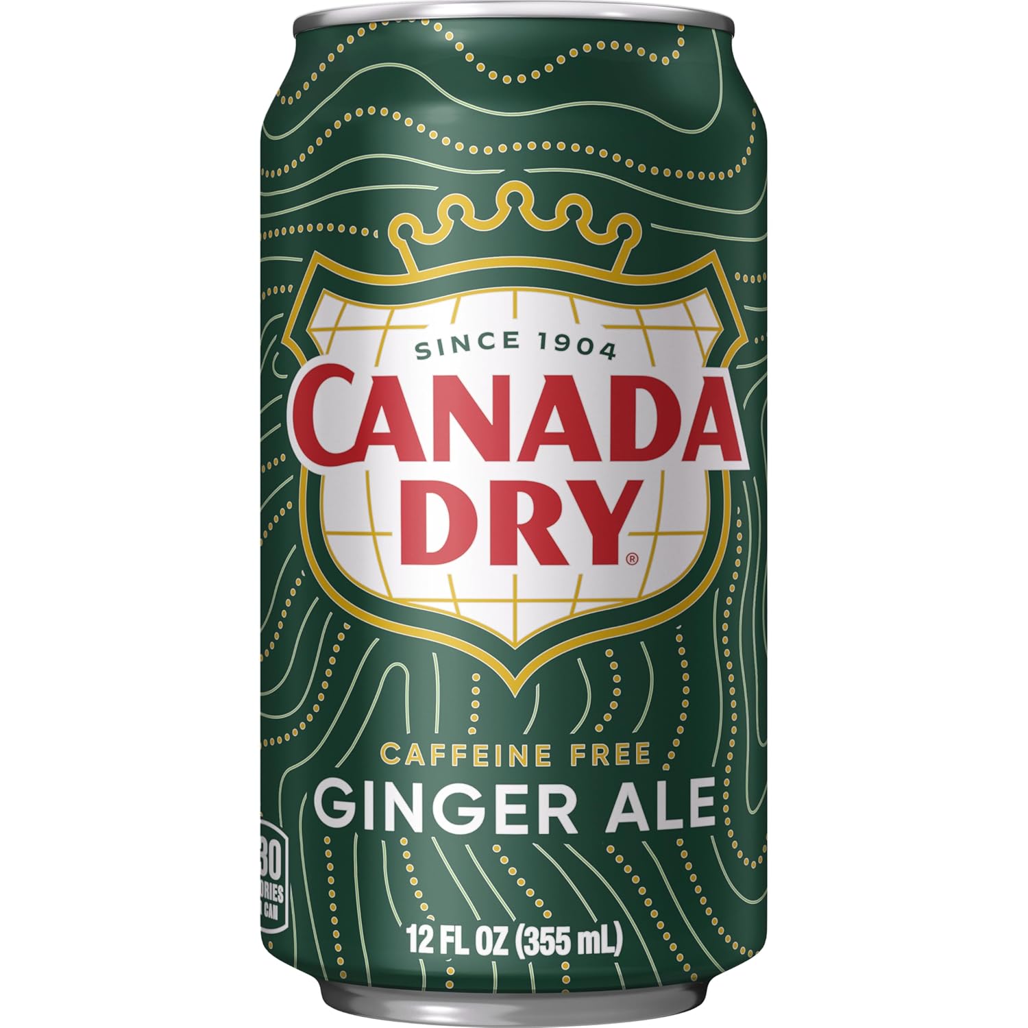 Ginger Ale Canada Dry Caffeine Free Soda - 12 fl. Oz, 24 per Case By Dr ...