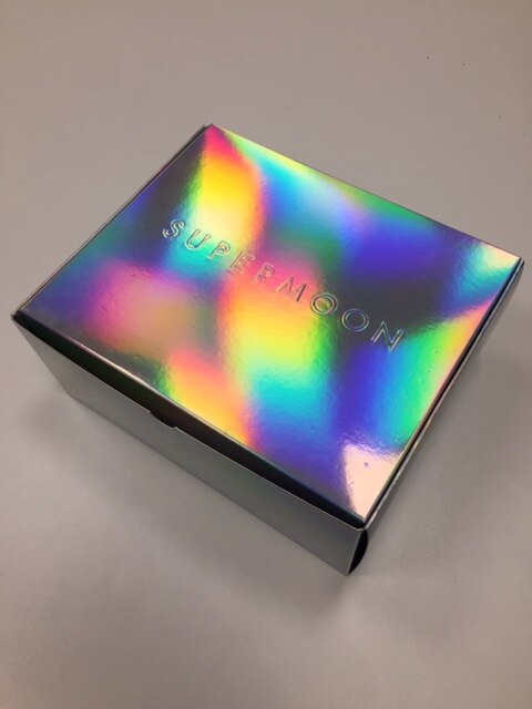 Super Moon Bake House Box, Silver Color, 80pcs/Cs.